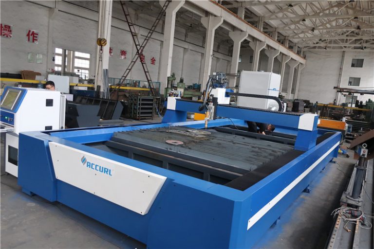 автоматична машина за плазмено рязане с хипертерма Cnc индустриална